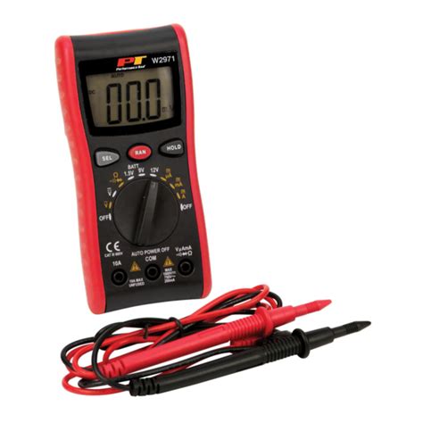 Performance Tool W2971 Owners Manual Pdf Download Manualslib