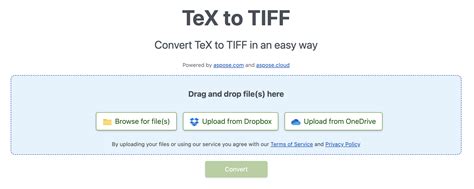 convert tex to tiff image in c