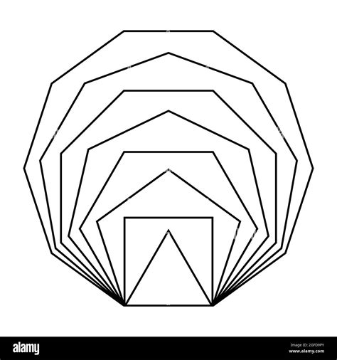 How To Draw Decagon Shape How To Draw Decagon Shape