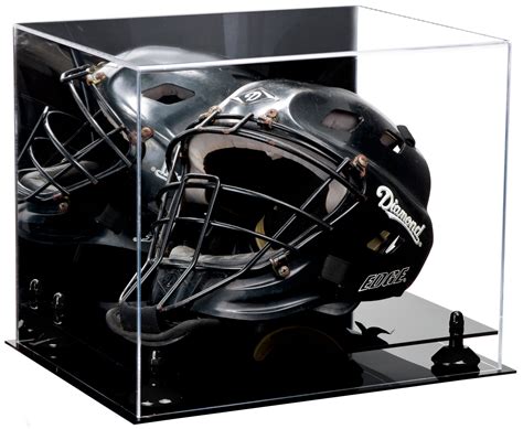 Hockey Display Cases For Helmets Ice Skates And Hockey Sticks And Wall Mo