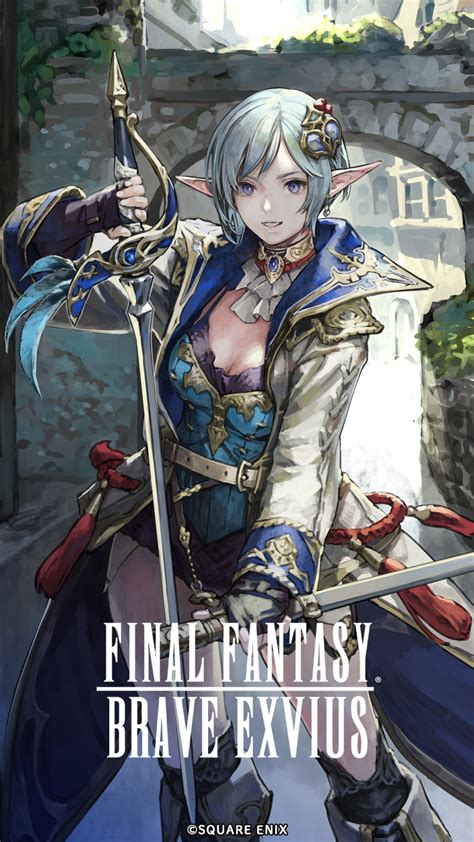 Final Fantasy Final Fantasy Brave Exvius Highres Official Art 1girl