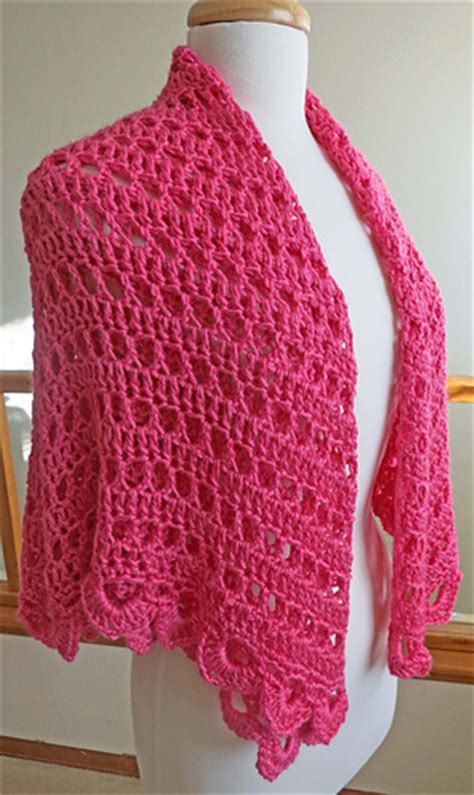Ravelry Rosy Star Shawl Or Throw Pattern By Kathy North