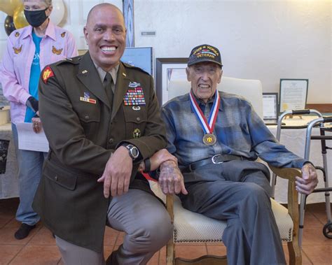 Dvids News Oklahoma World War Ii And Korean War Veteran Receives