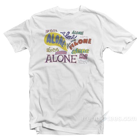 Spongebob Squarepants Alone Forever T Shirt