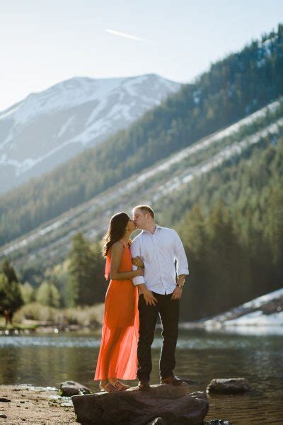 Maroon Bells Engagement Photos Aspen Colorado