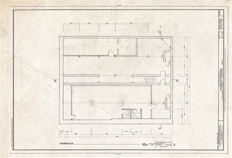 Blueprint Habs Wis40 Milwa53 Sheet 2 Of 8 Frederick Bahr Buildi