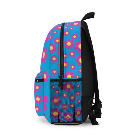 Backpack Pink Daisies Plumbgoods