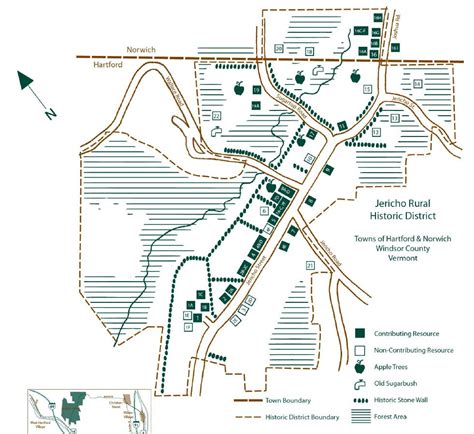 Map Of Jericho Savage Hart Farm
