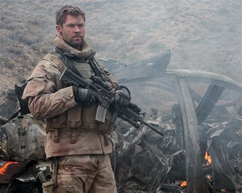 12 Strong Chris Hemsworth 4k Wallpaper Download