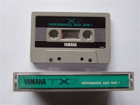 Matrixsynth Yamaha Tx7 Synth Module Data Cassette Tape