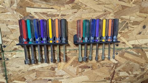 3d Printing Nut Driver Rack・cults