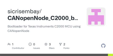 Github Sicrisembaycanopennodec2000bootloader Bootloader For Texas