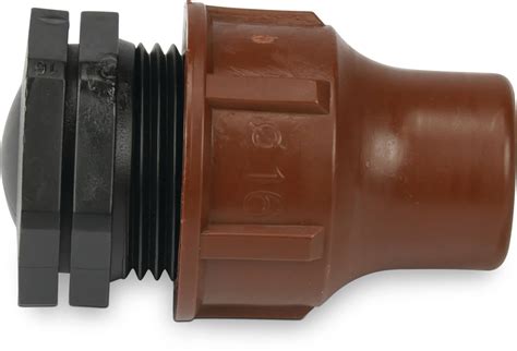 End Plug Pp 16 Mm Lock Brown Type Bf Plug Lock