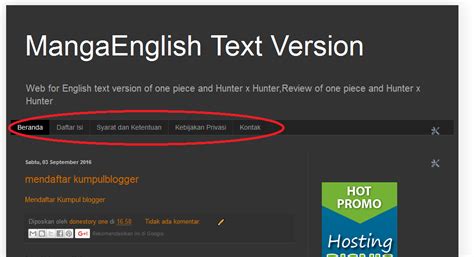 Cara Membuat Tombol Navigasi Menu Laman Pada Blog Motivasi Done