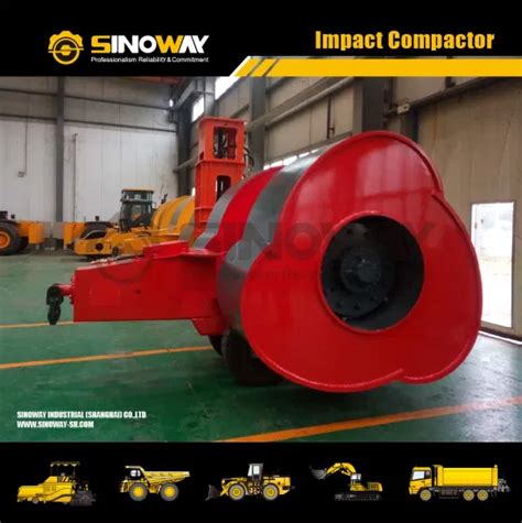 Sinoway Dynamic Rolling Compaction High Energy Impact Compaction For Ground Improvement Impact