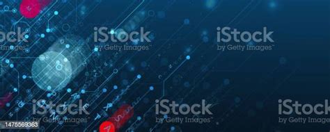 양자 처리 딥 러닝 인공 지능 비즈니스 또는 과학 프레젠테이션을 위한 미래 신기술 벡터에 대한 스톡 벡터 아트 및 기타 이미지 벡터 인포그래픽 0명 Istock