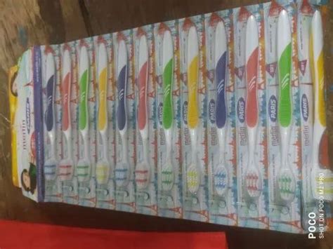Soft Plastic Merlin Toothbrush For Tooth Cleaning At Rs 75 Dozen In