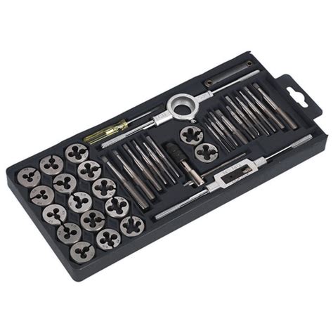 Sealey Ak301 Tap And Die Set 40pc Metric Rapid Electronics