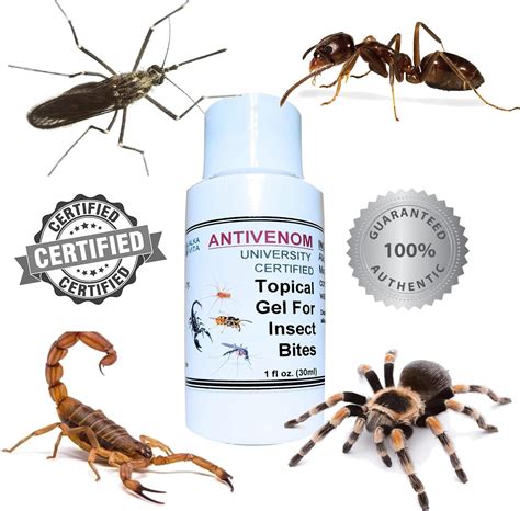 Insect Bites Antivenom Gel Topical Treatment For Mosquito Spiders