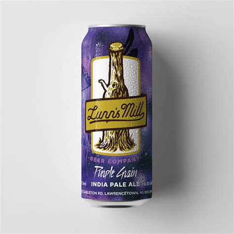 Purple Grain Ipa 473ml Can — Lunns Mill Beer Co