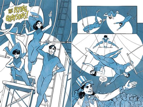 Comic Excerpt The Flying Graysons The Lost Carnival A Dick Grayson