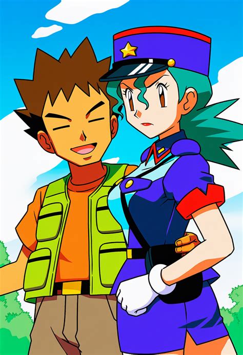 Tg Brock To Officer Jenny Ai By Amibahama On Deviantart