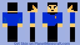 Spock Requested By Mattyisbest Minecraft Skin
