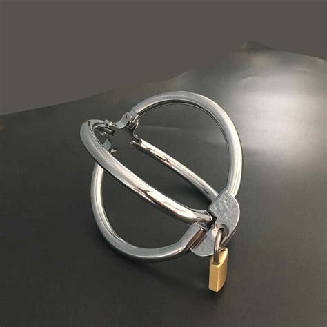Restraints Torture Cross Handcuff Wrist Bondage Lockable Bdsm Shackle