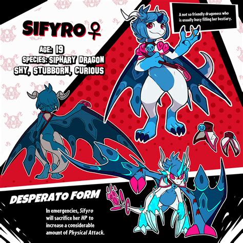 Oc Sifyro Reference Sheet — Weasyl