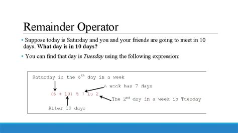 Lecture 3 Operators Expressions And Type Conversion Nada