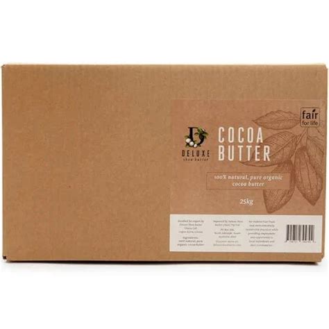 Natural Organic Cocoa Butter 25kg Price History Comparison And Alerts