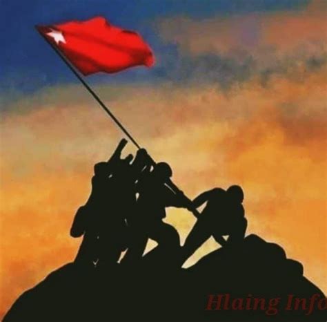 လေကြောင်းရန်ကာကွယ်ရေးတပ်က ဗိုလ်မှူးကြီးလာကြိုတဲ့ယာဉ်တန်းကို တော်လှန