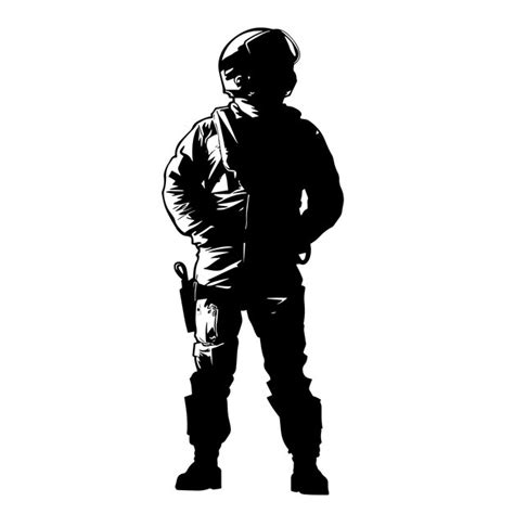 Vector Silhouette Of A Aerospace Engineering Premium Ai Generated Vector