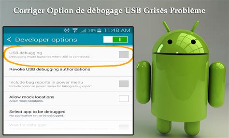 4 Solutions Efficaces à Corriger Option De Débogage Usb Grisés Problème