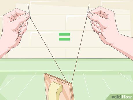 Cómo Coser Cuero A Mano Con Imágenes Wikihow
