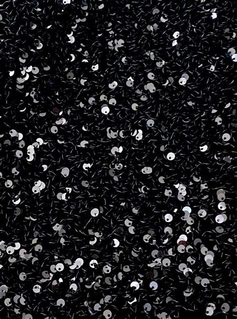 Black Sequin On Velvet Black Sequins Sequins Types Of Sleeves