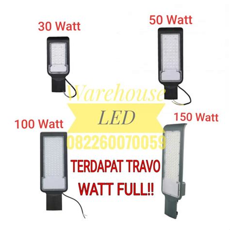 Jual Lampu Jalan Led Watt Pju Led Smd Watt W Putih W Putih Jakarta Utara
