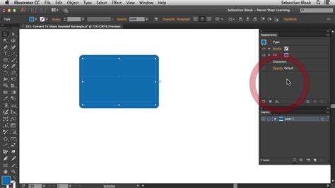 How To Draw Rounded Rectangle In Illustrator