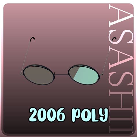 🕶️ Vrchat Glasses With Real Reflections 🪞 By Asashi Jinxxy