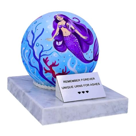 Urne Funéraire Ronde CÉlino En Acier Et Marbre Pour Enfant Funelior