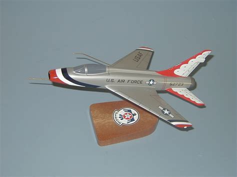 F 100 Super Sabre Usaf Thunderbirds Airplane Model Mam Scalecraft