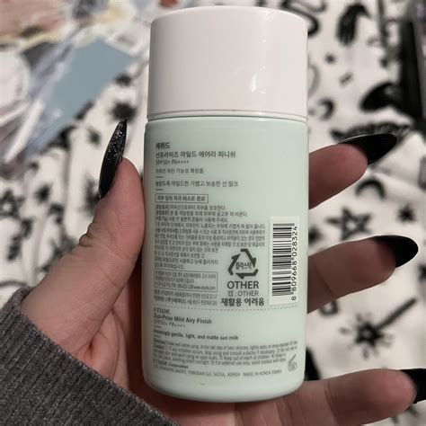 Etude Sunprise Mild Airy Finish Sunscreen Spf 50 Depop