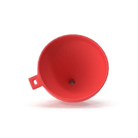 3d Model Red Funnel Vr Ar Low Poly Cgtrader