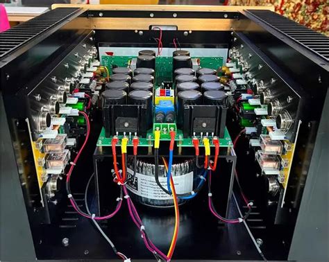 Am200 Hifi Fully Balanced Class A Stereo 200w 2 Power Amplifier With