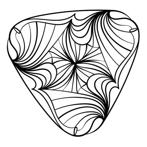 Abstarct Ornament Doodle Illustration Vector Graphic Design Element