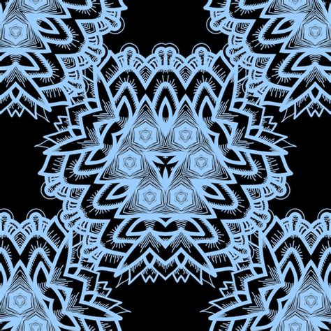 Premium Vector Seamless Ornamental Pattern