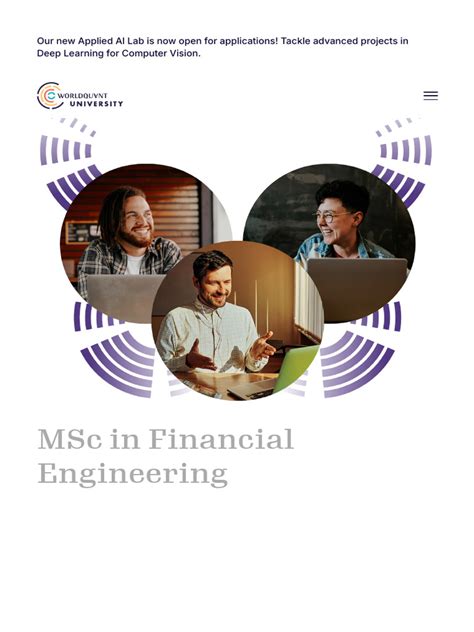 Free Msc In Financial Engineering At Wqu Pdf Engineering