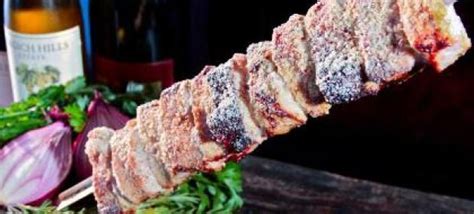 Parmesan Pork Loin Barbecue Pork Ribs Texas De Brazil Food Borne