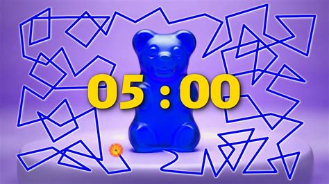 5 Min Hype Timer [gummy Bear] 🔥 Energetic Countdown Youtube