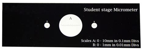Stage Micrometer Sahara Scientific